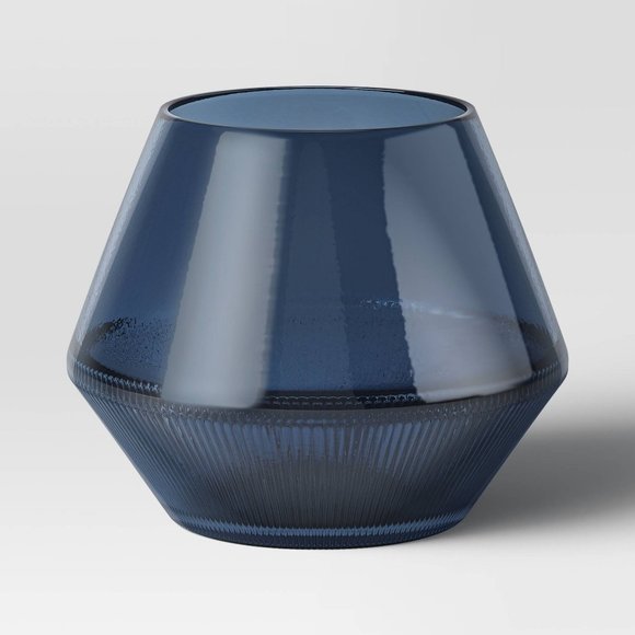 Threshold | Accents | Threshold Small Tinted Glass Vase Blue Target ...